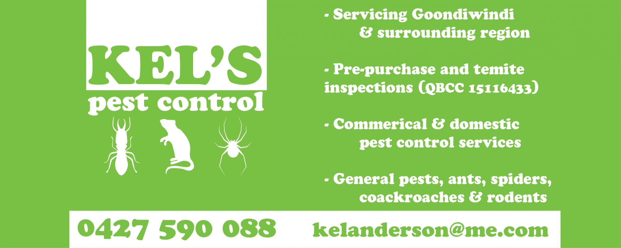 Servicing Goondiwindi & the surrounding area
